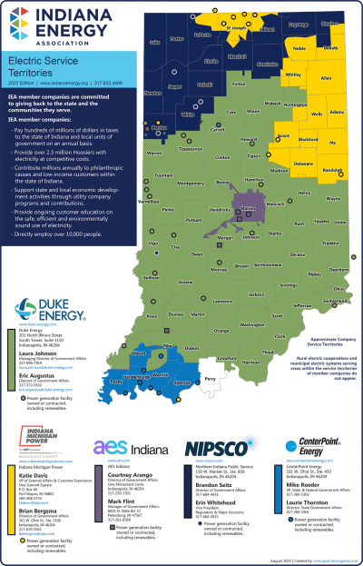 Service Territories - Indiana Energy Association